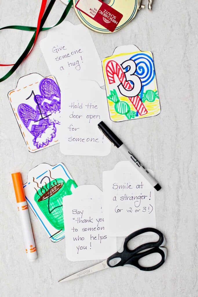 Make a Kindness Christmas Countdown Calendar for Kids (Free Printable ...