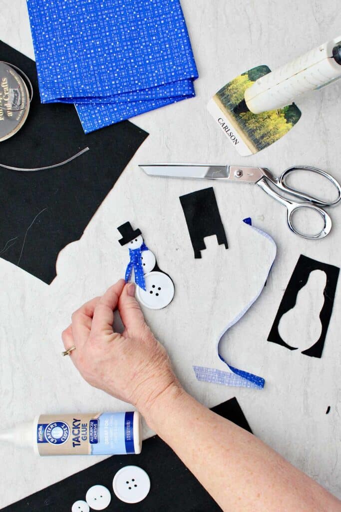 3 Easy DIY Button Snowman Crafts | Welcome To Nana's