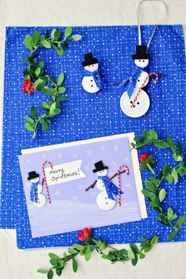 3 Easy DIY Button Snowman Crafts | Welcome To Nana's
