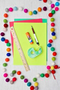 DIY Paper Chain Garland with Indoor Activities for Kids | Welcome To Nana's