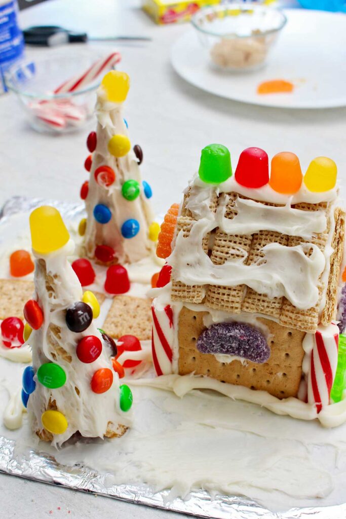 Easy DIY Milk Carton Gingerbread House for Christmas | Welcome To Nana's