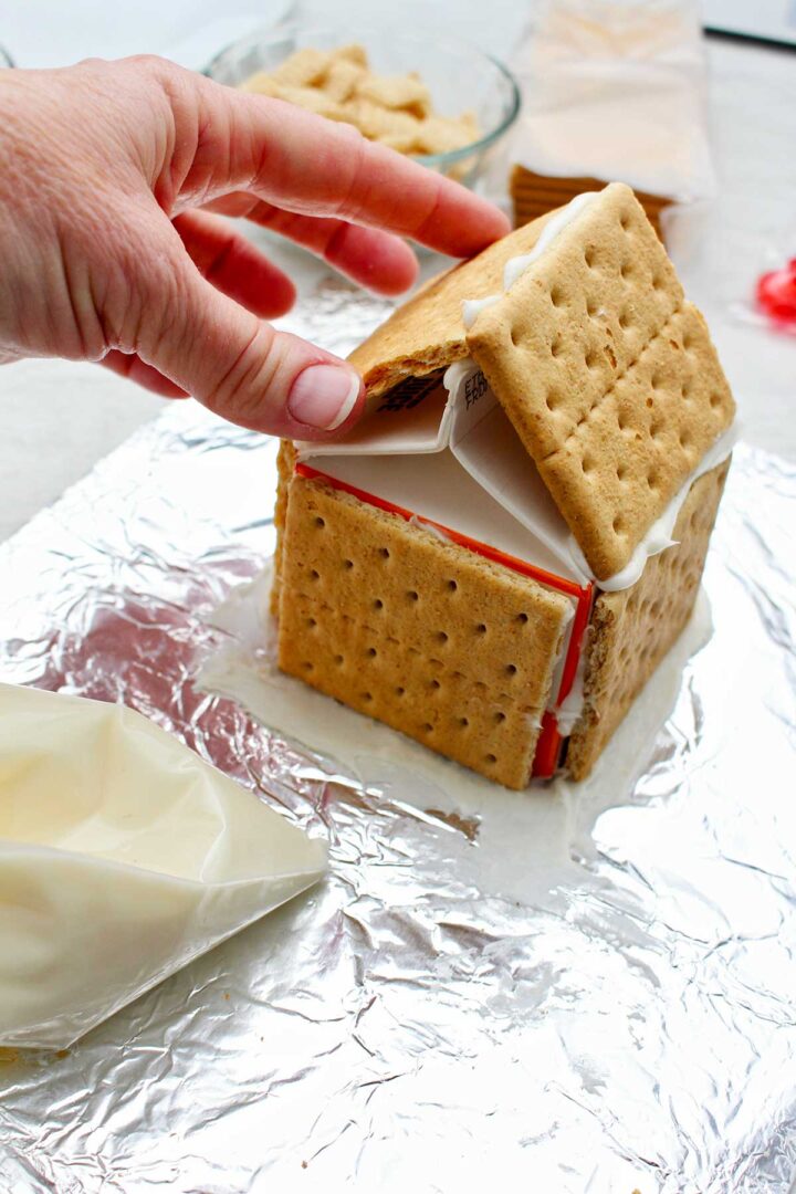 Easy DIY Milk Carton Gingerbread House for Christmas | Welcome To Nana's