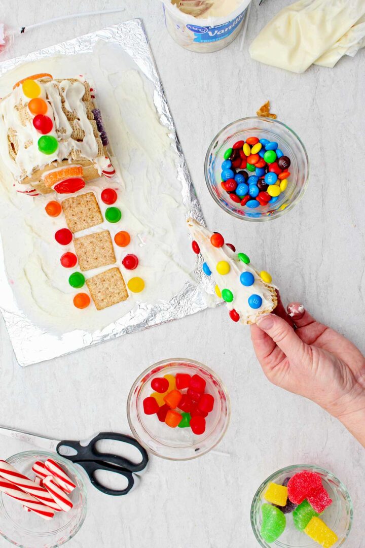 Easy DIY Milk Carton Gingerbread House for Christmas | Welcome To Nana's