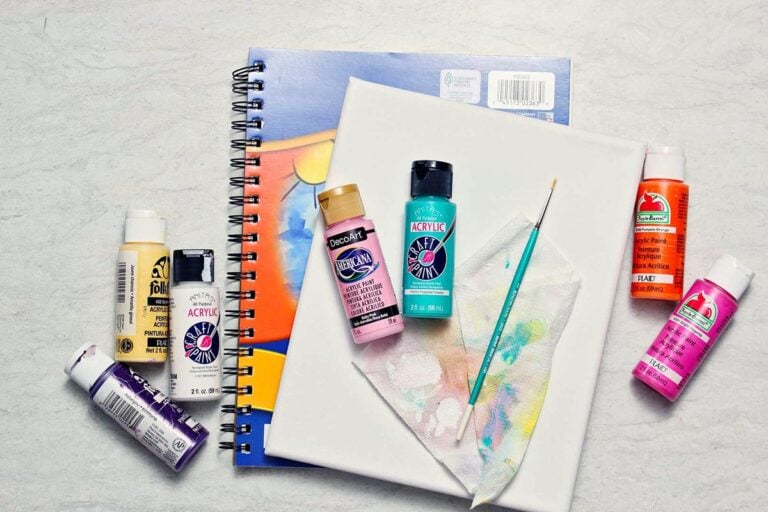 DIY Easy Abstract Heart Painting | Welcome To Nana's