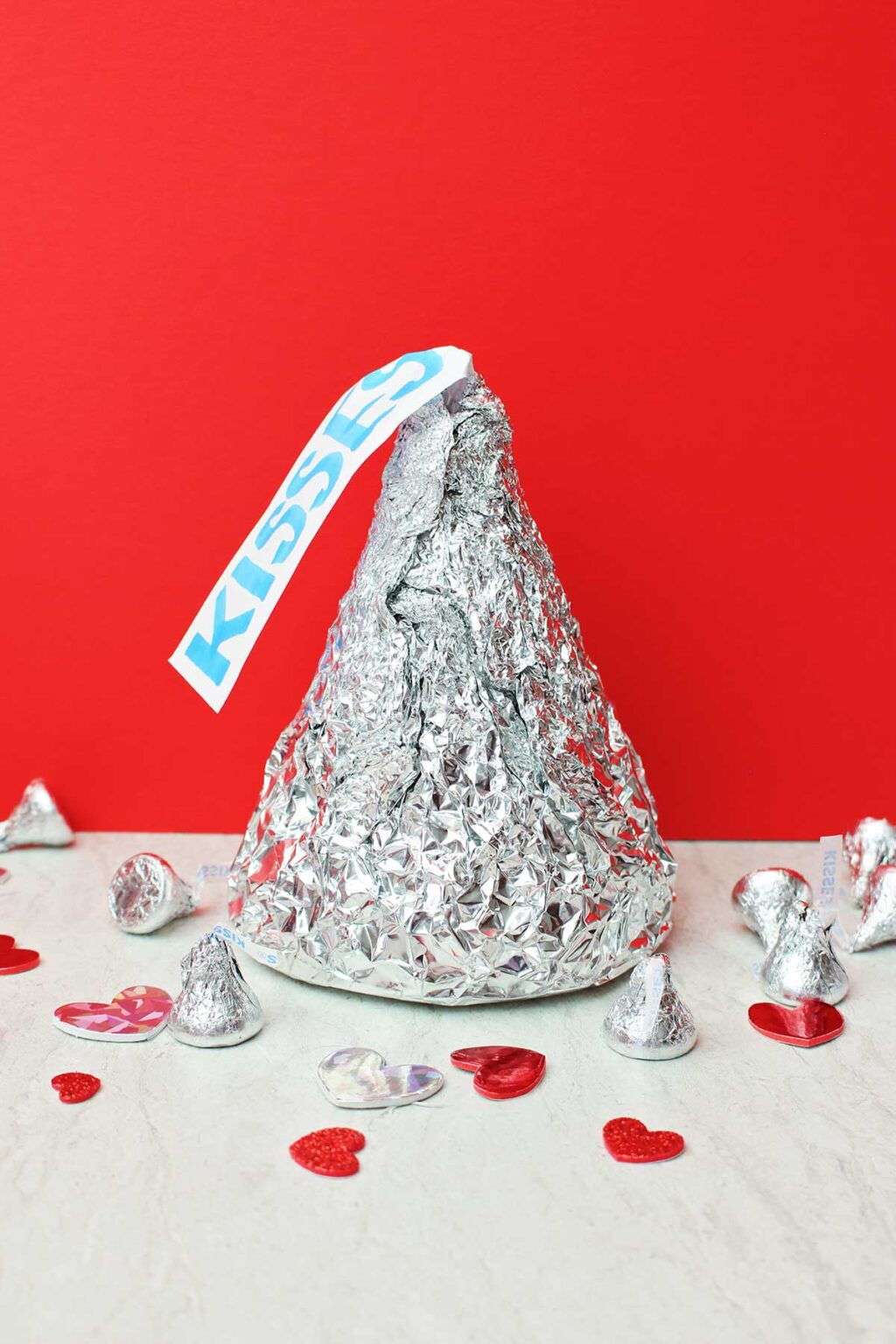 Giant Hersheys Kiss DIY Valentines Gift for Kids | Welcome To Nana's