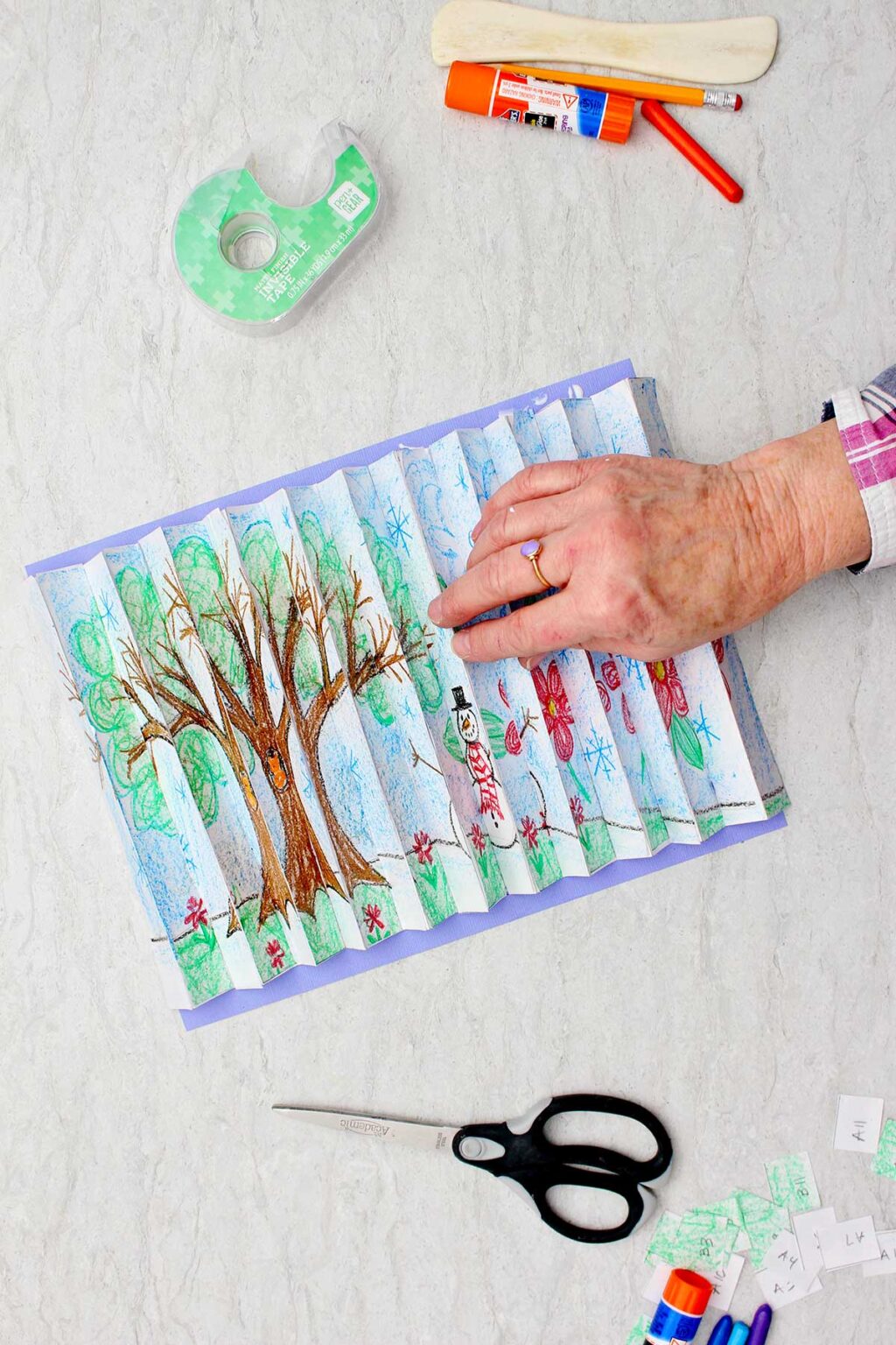 Learn How to Make an Agamograph 3D Picture | Welcome To Nana's