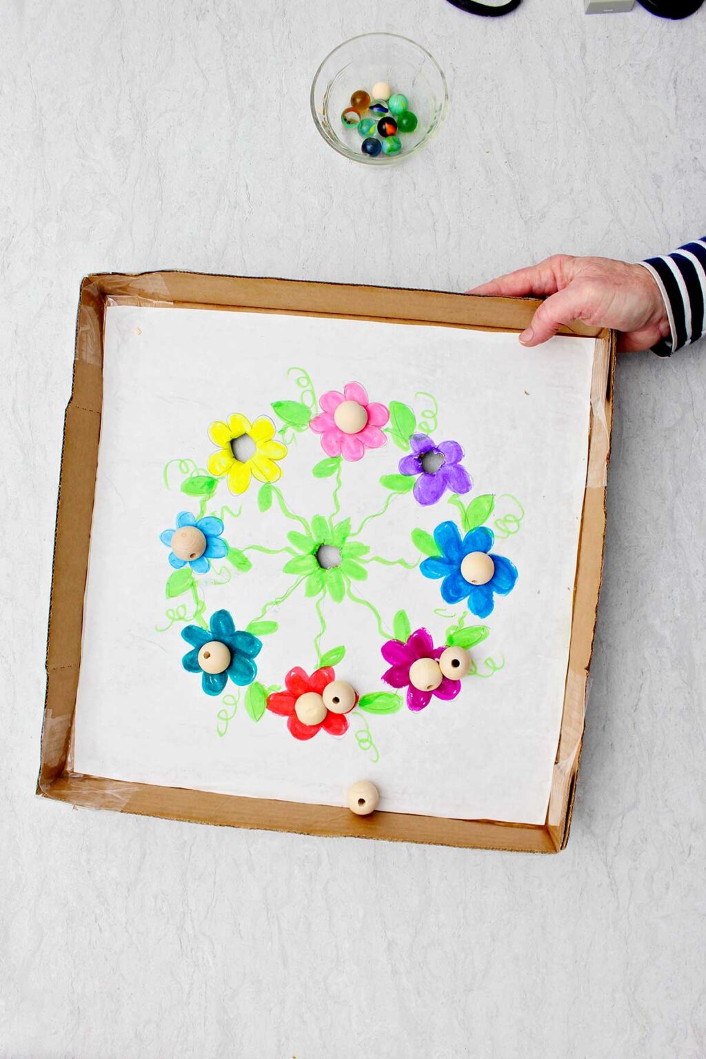 Fun DIY Balance Ball Dexterity Game | Welcome To Nana's