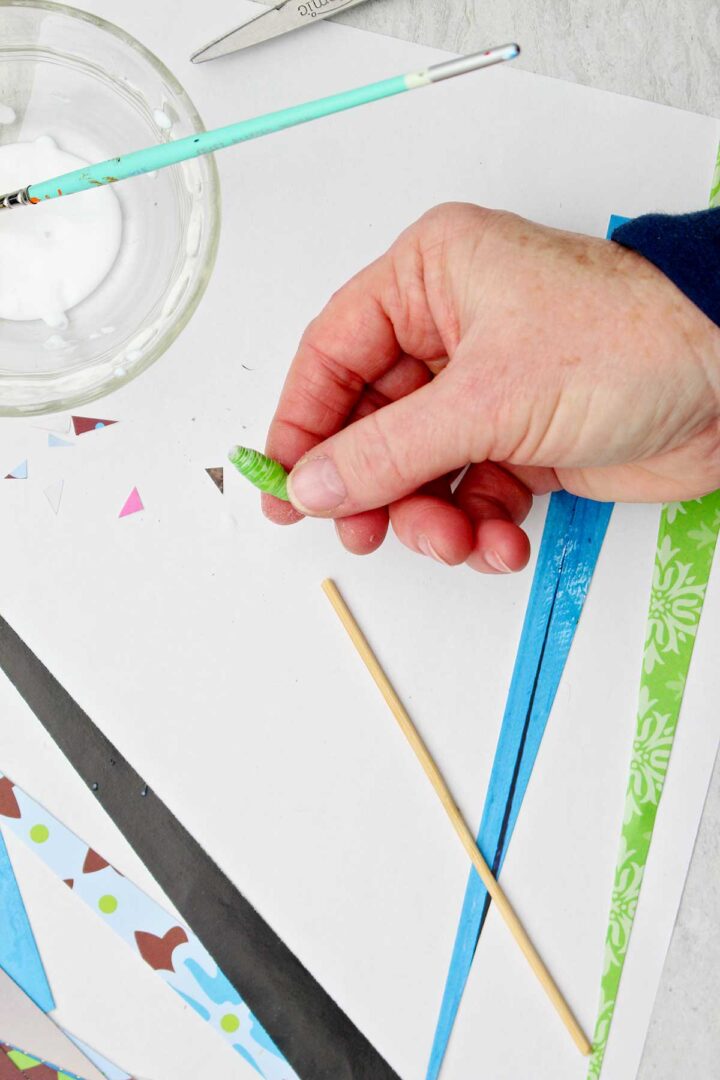 How to Make Paper Beads Easily with Kids | Welcome To Nana's