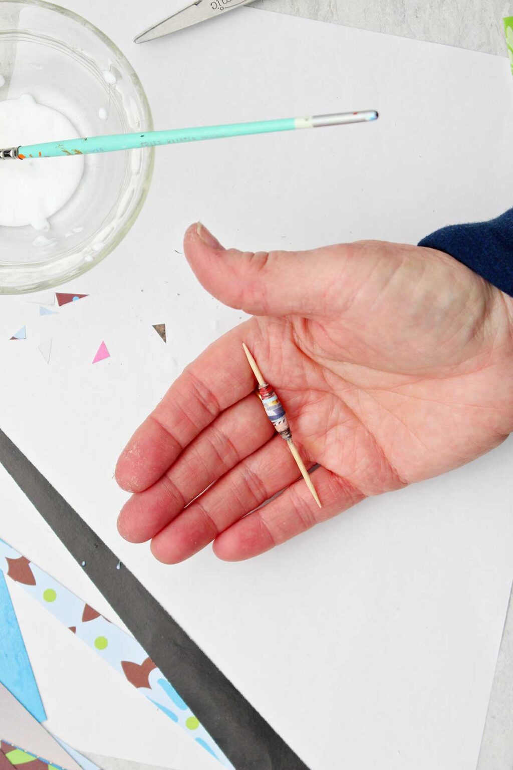 How to Make Paper Beads Easily with Kids | Welcome To Nana's