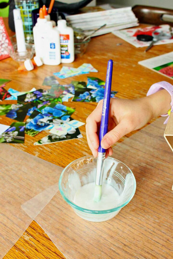 Easy Beginner Decoupage Ideas for Kids | Welcome To Nana's