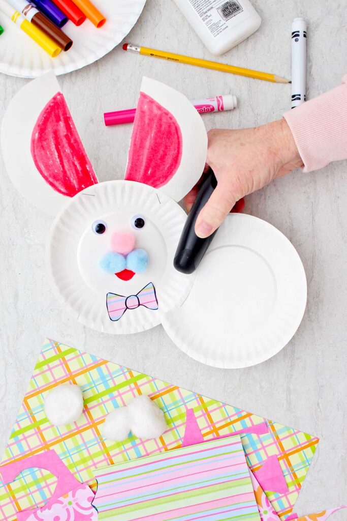 Cute Paper Plate Bunny Craft for Easter | Welcome To Nana's