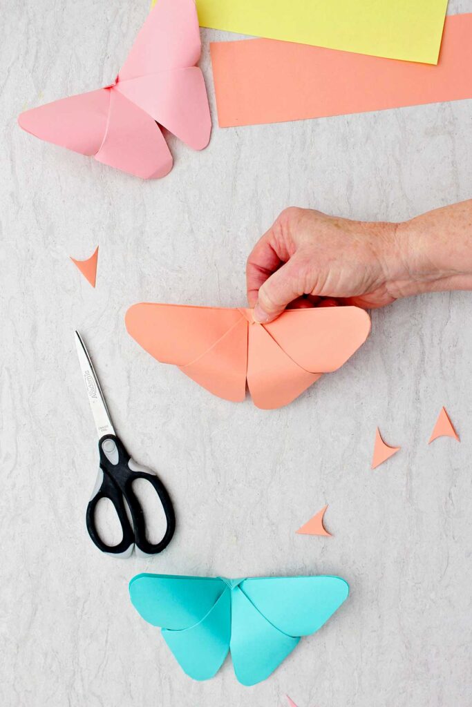 Easy Folded Origami Butterfly for Kids | Welcome To Nana's
