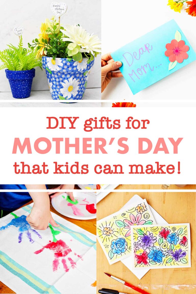 24 DIY Mother's Day Crafts That Kids Can Make for Mom | Welcome To Nana's