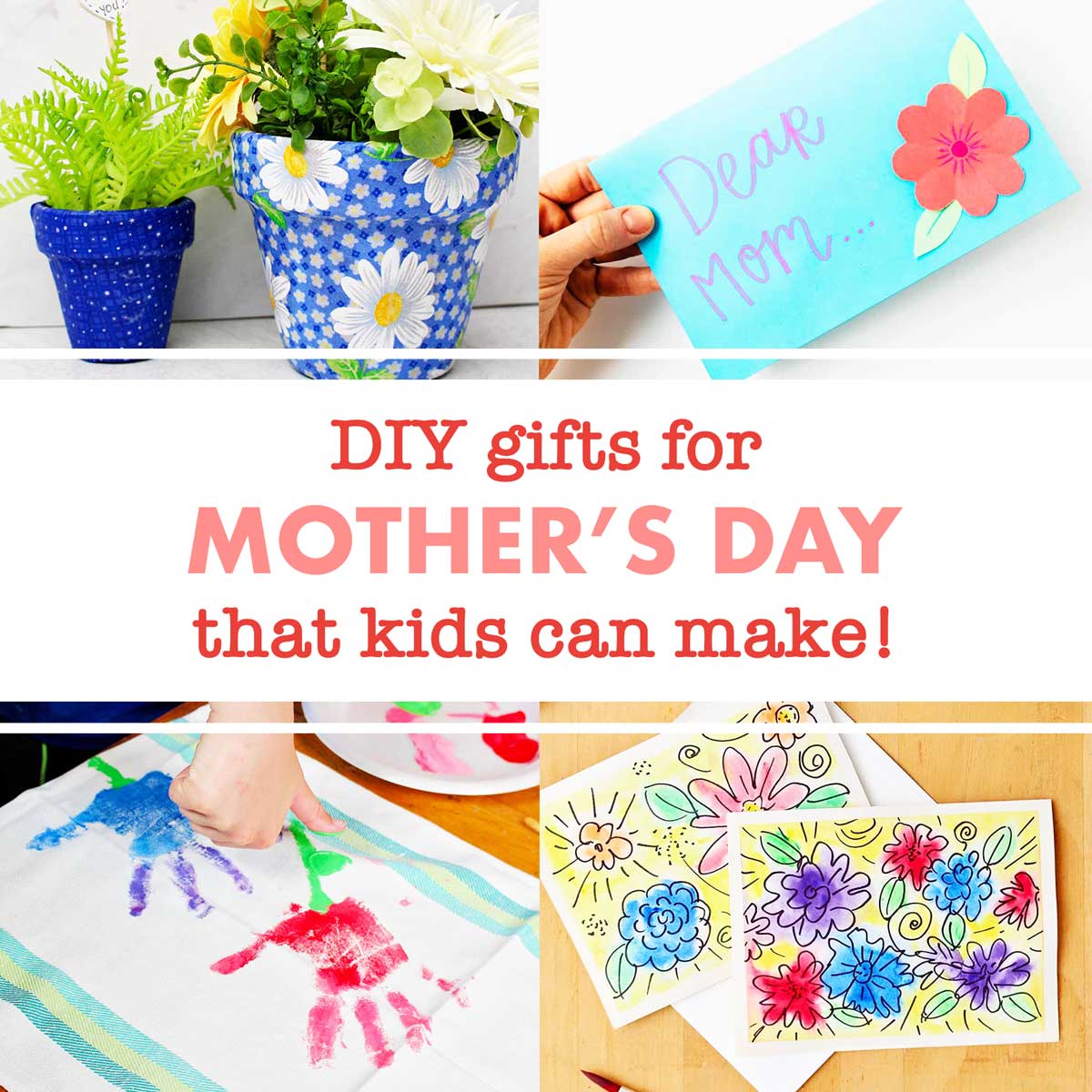 24 DIY Mother's Day Crafts That Kids Can Make for Mom | Welcome To Nana's