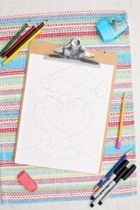 How to Draw the Grinch Step by Step | Welcome To Nana's