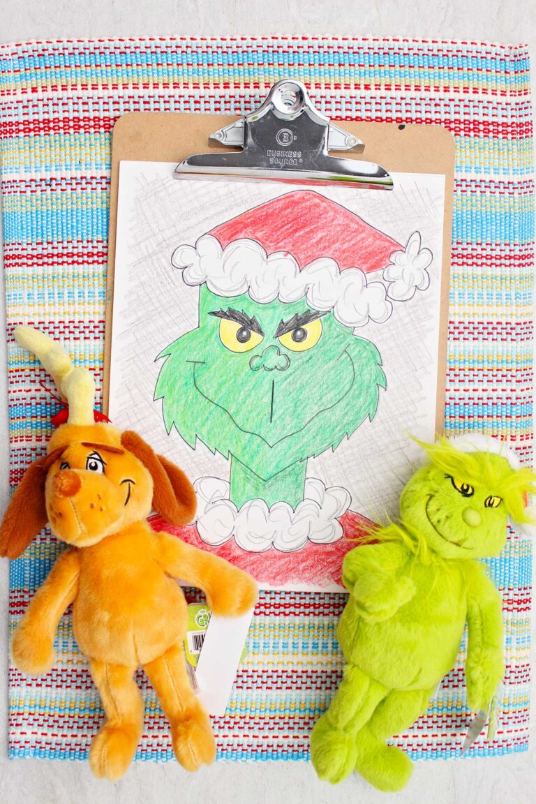 How to Draw the Grinch Step by Step | Welcome To Nana's